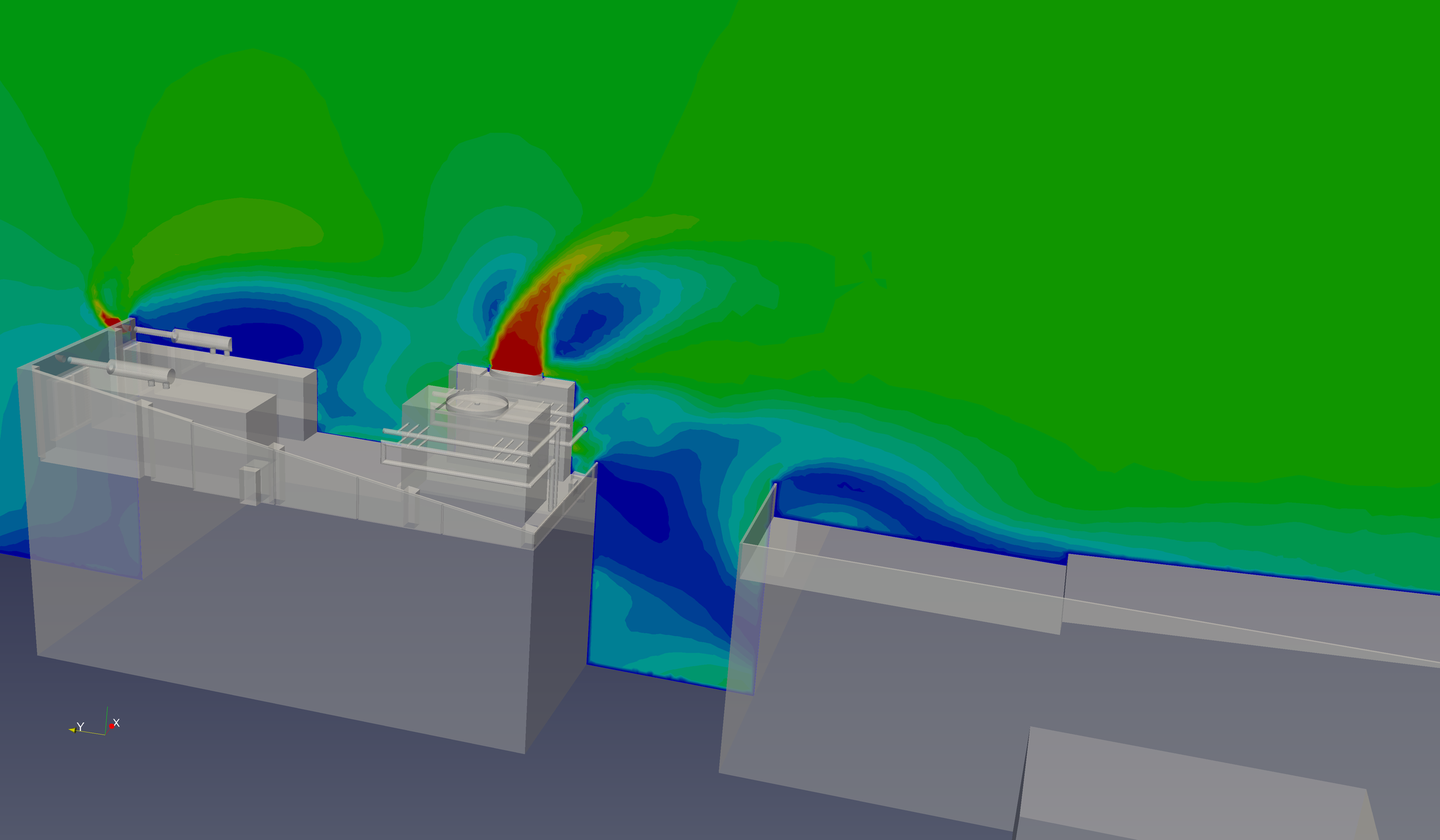 Cooling tower CFD Analysis