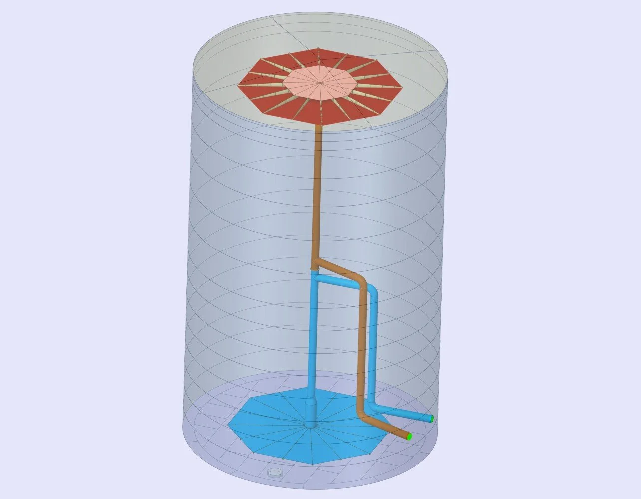 Optimizing Thermal Energy Storage Buffer Tanks Design With Cfd And Fea Mechartes