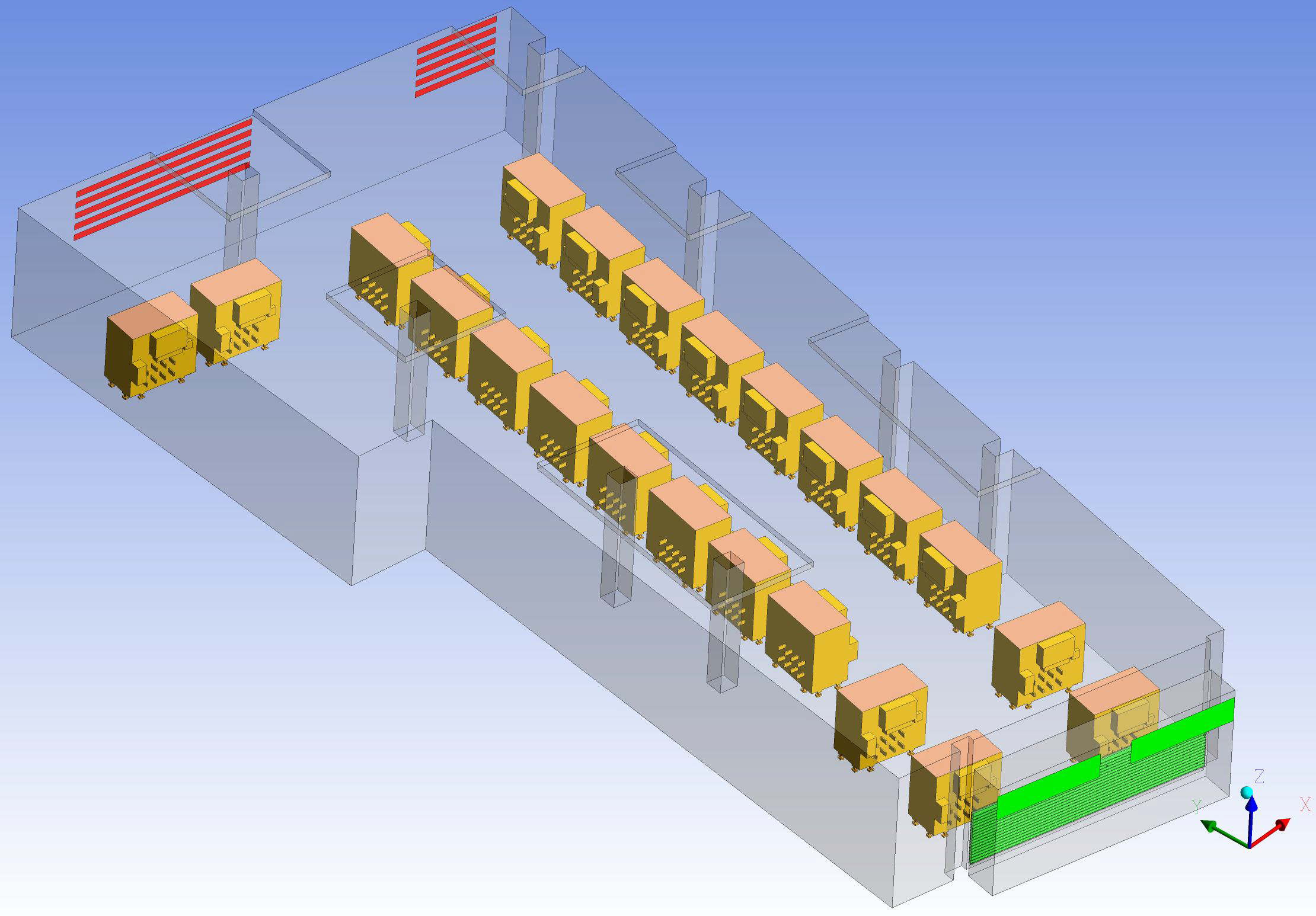 CFD Analysis of Airflow & Temperature of Transformer Room - Mechartes