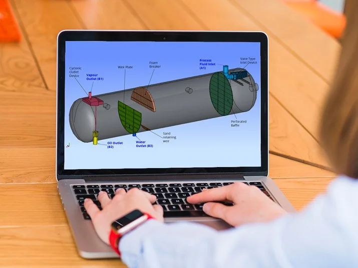 Measuring the Impact of Inlet Flow on Separator Performance with CFD Simulation Companies ...