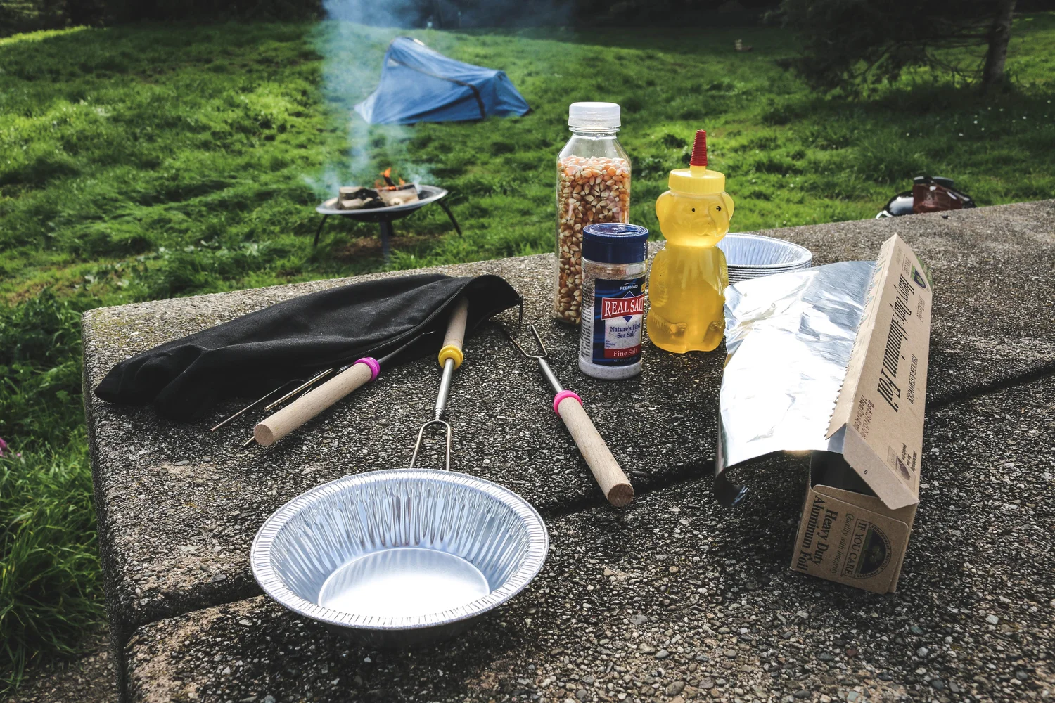 Beyond S’mores Campfire Popcorn — CampEats