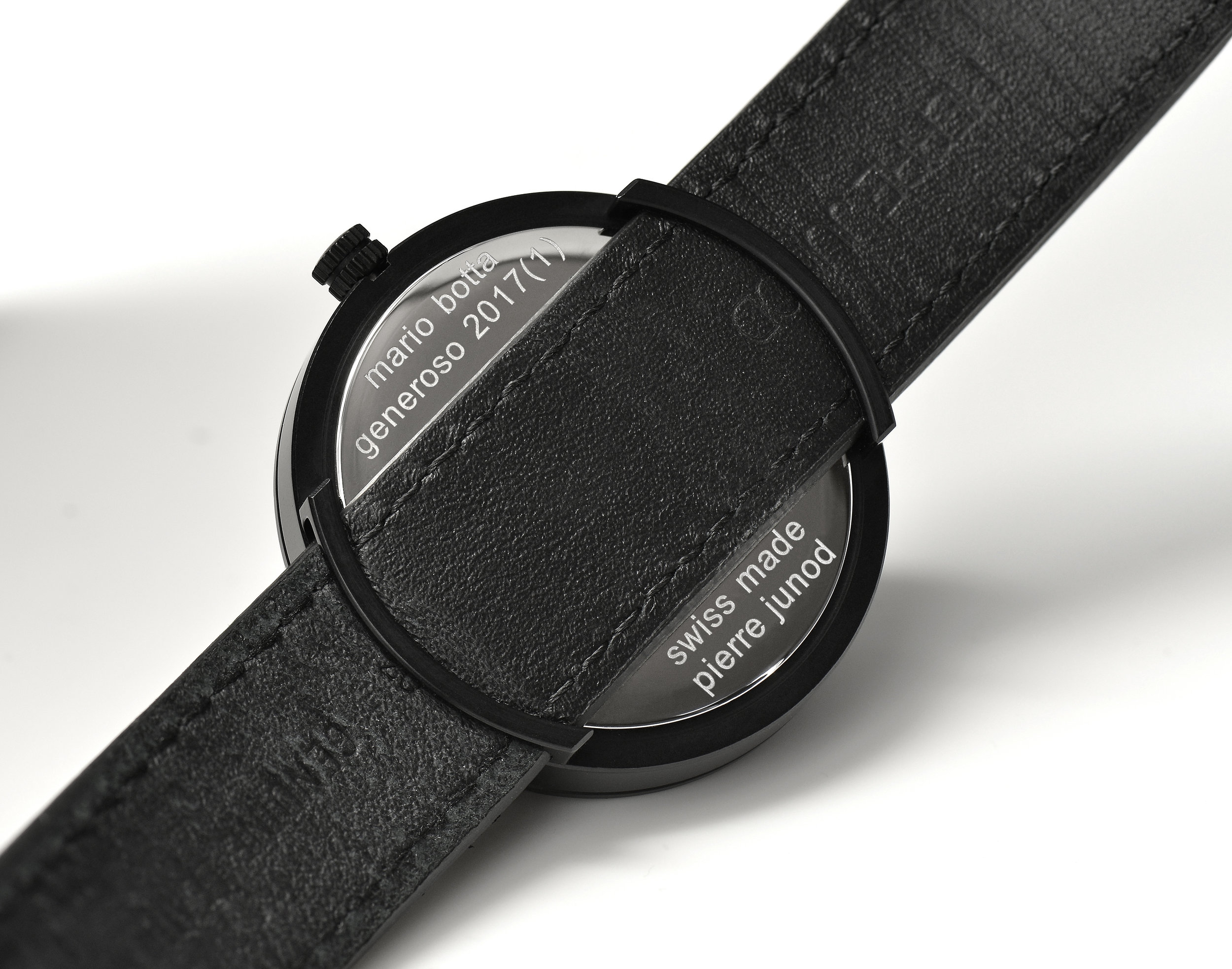 GENEROSO 2017 - our new watch by Mario Botta — Pierre Junod