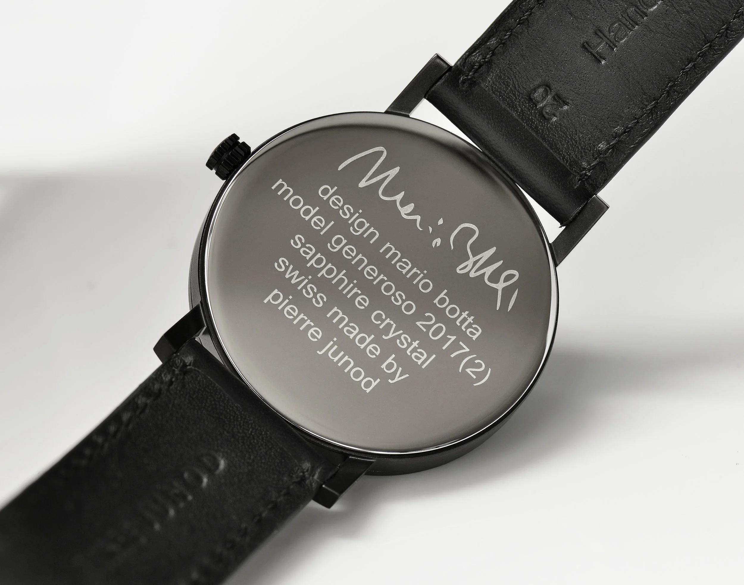 GENEROSO 2017 - our new watch by Mario Botta — Pierre Junod