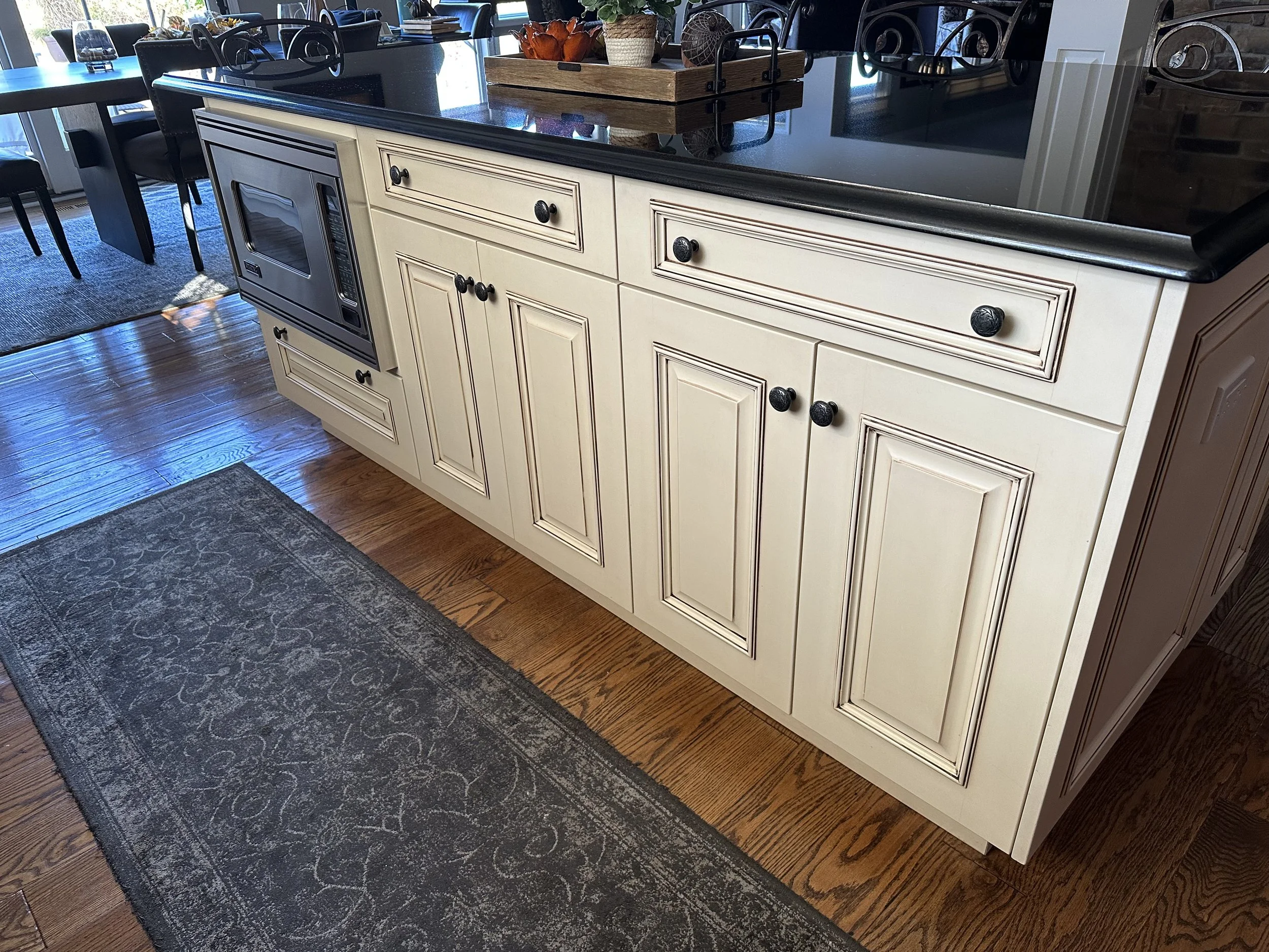 FLASH SALE White Brown Wood Brookhaven Custom Complete Kitchen ...