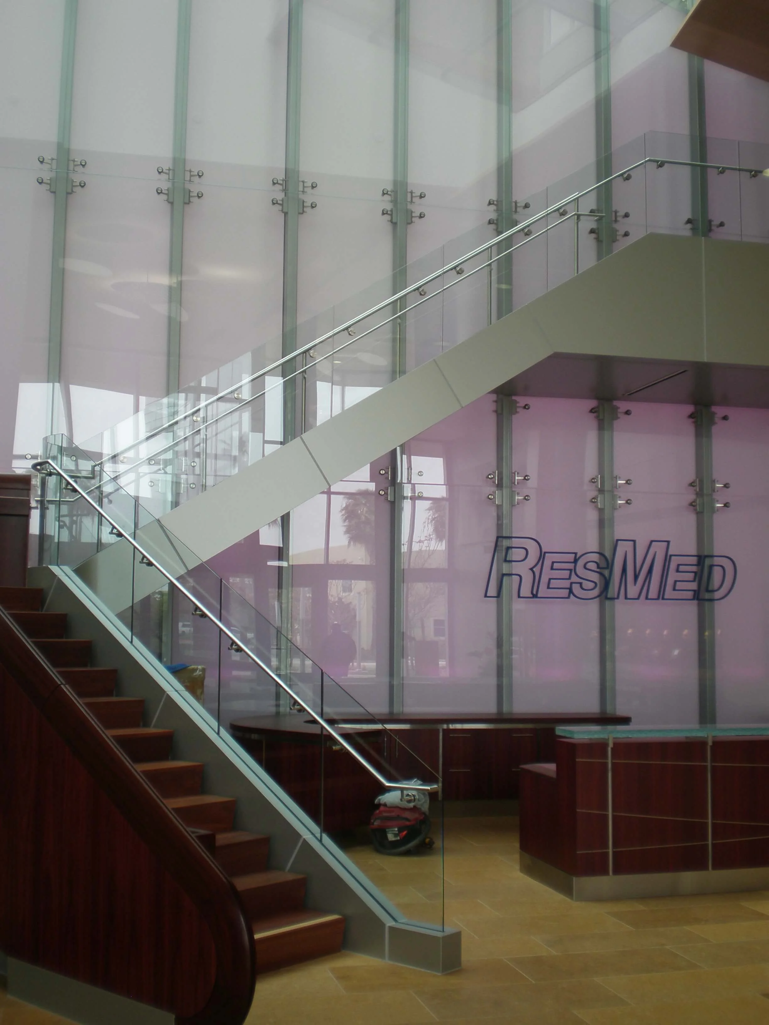Frameless Glass Base Shoe Railings | ACS Railings
