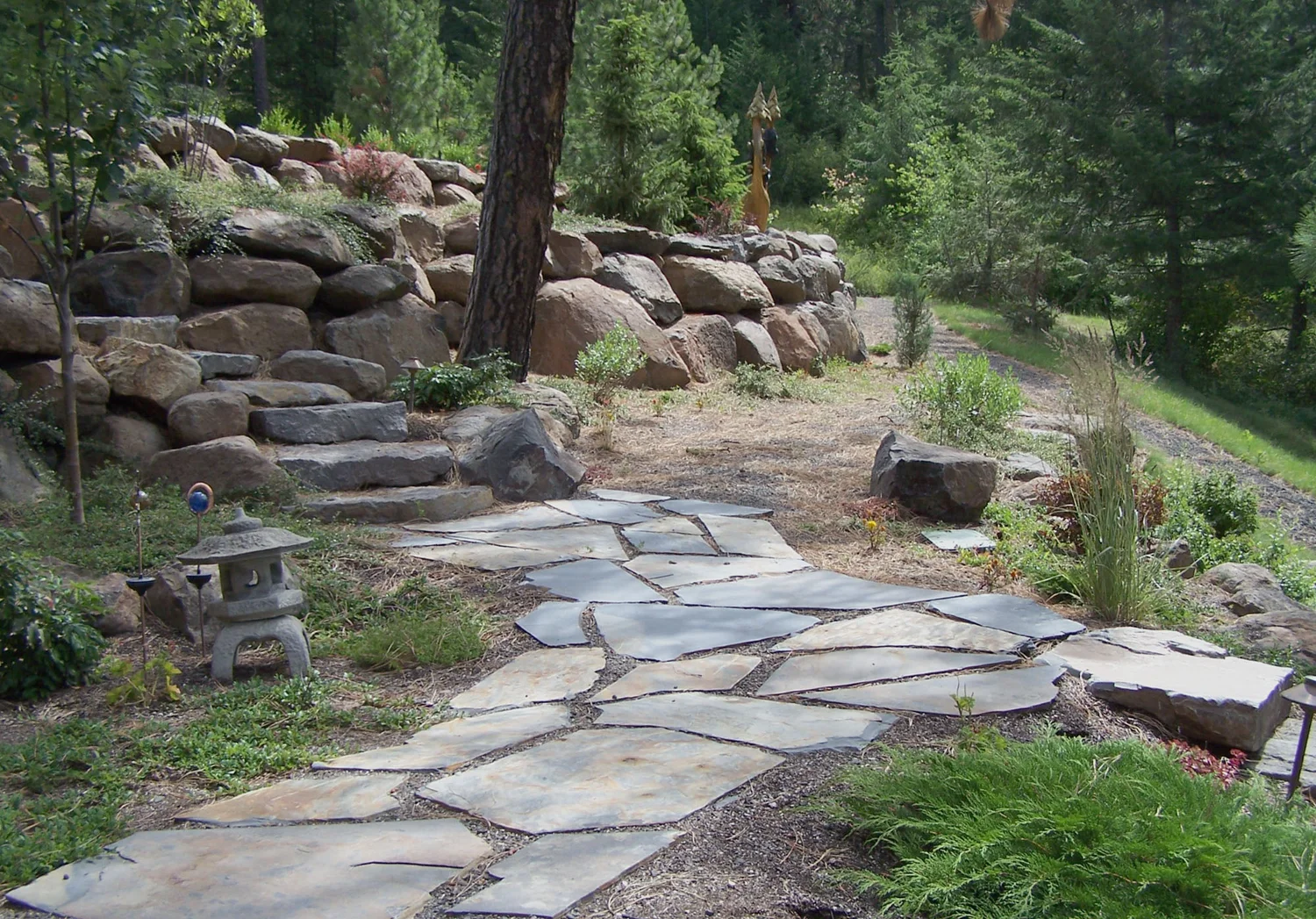 Rock Work - Spokane & Coeur D'Alene Landscaping — Pacific Garden Design
