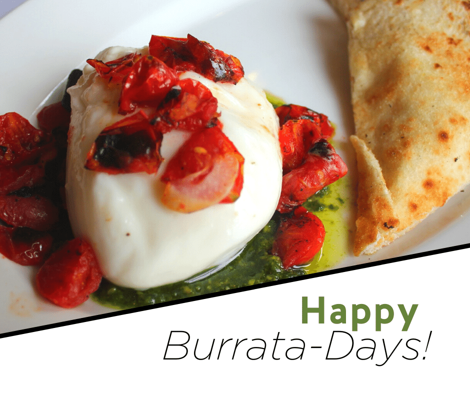 New Features: Whole-lotta Burrata! 😍 — Racca's Pizzeria Napoletana