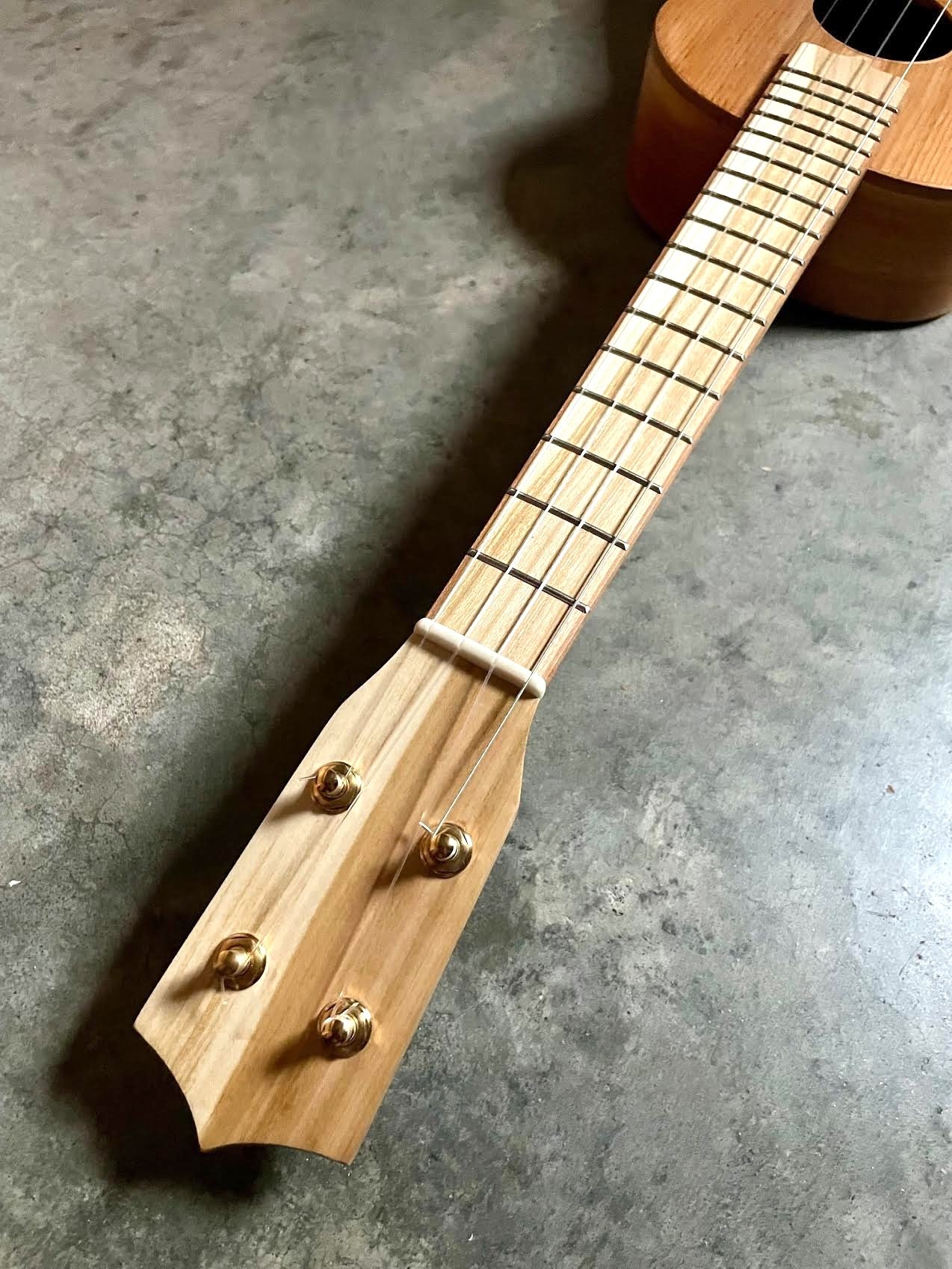 #933- Builder's Choice Pacific Yew Tenor Ukulele — Beansprout Musical ...