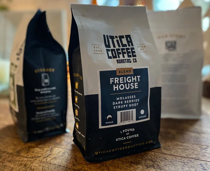 Utica Coffee Roasting Company — McGrogan Design | Utica, NY Graphic ...