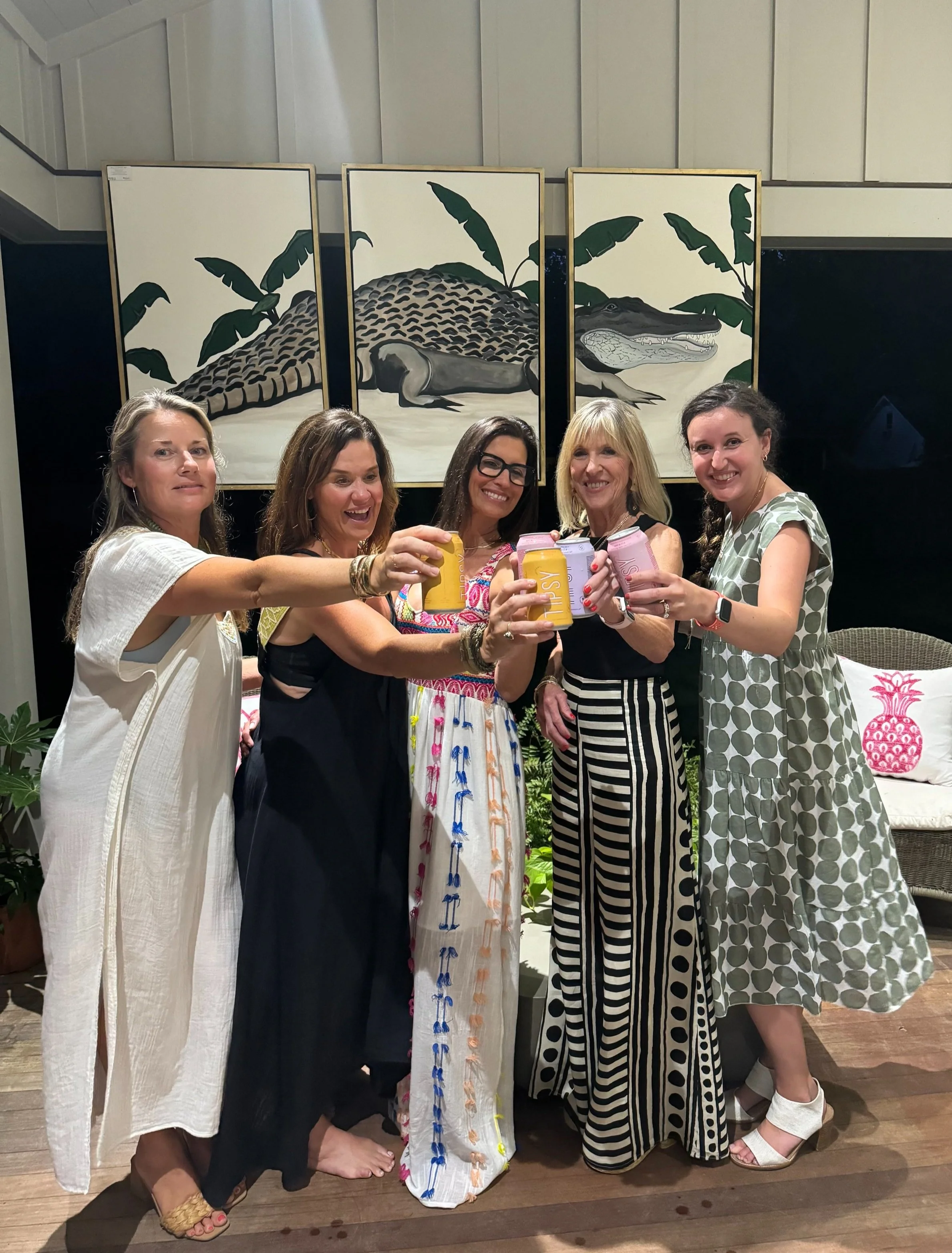 July Recap: Charleston Art Show | Sarah Jane Tart