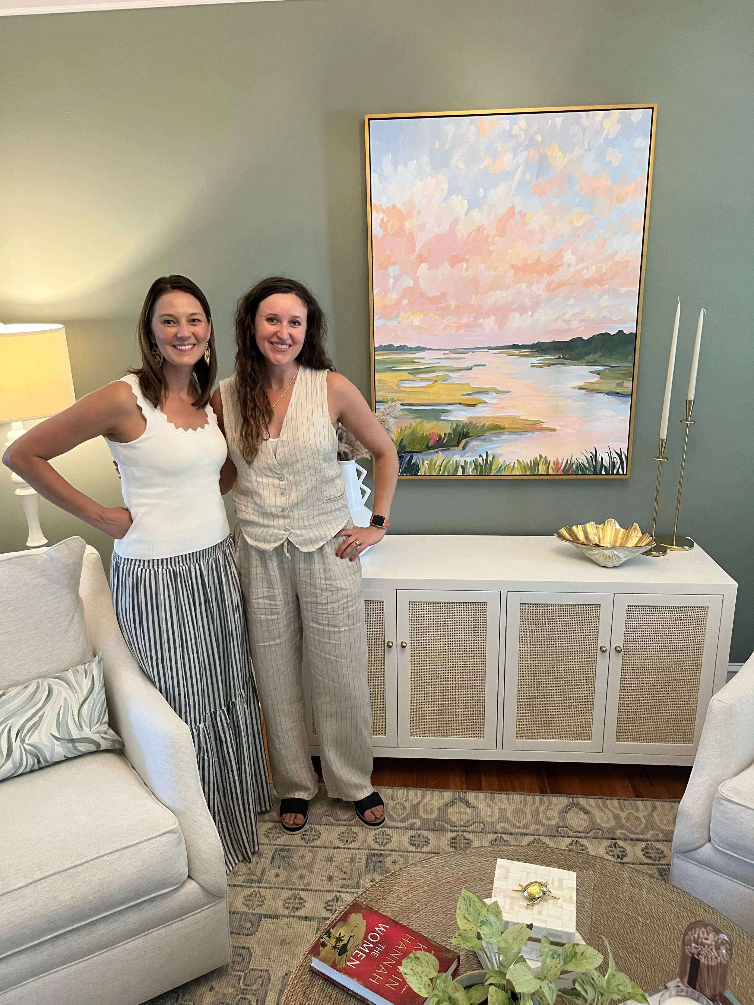 July Recap: Charleston Art Show | Sarah Jane Tart