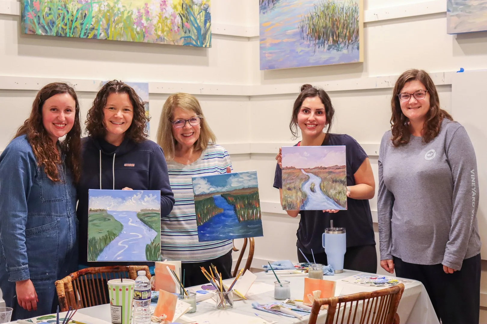 Marsh Painting Workshop | Sarah Jane Tart