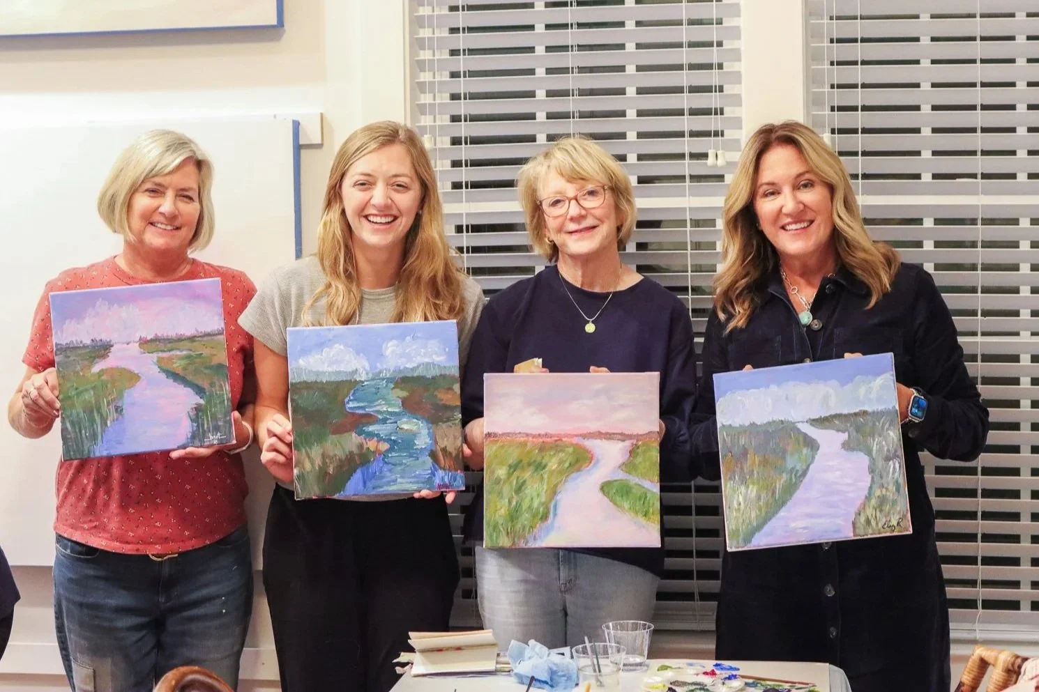 Marsh Painting Workshop | Sarah Jane Tart