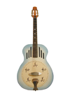 Blue Resonator Guitar — Pohaku Ukulele