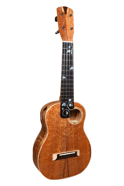 Koa Vine & Soundhole — Pohaku Ukulele