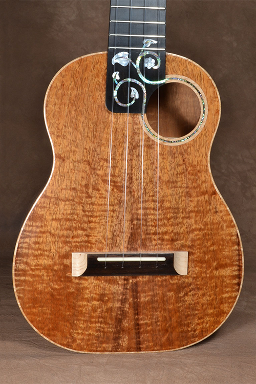 Koa Vine & Soundhole — Pohaku Ukulele