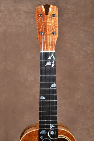 Koa Vine & Soundhole — Pohaku Ukulele