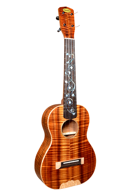 Curly Vine & Moustache — Pohaku Ukulele