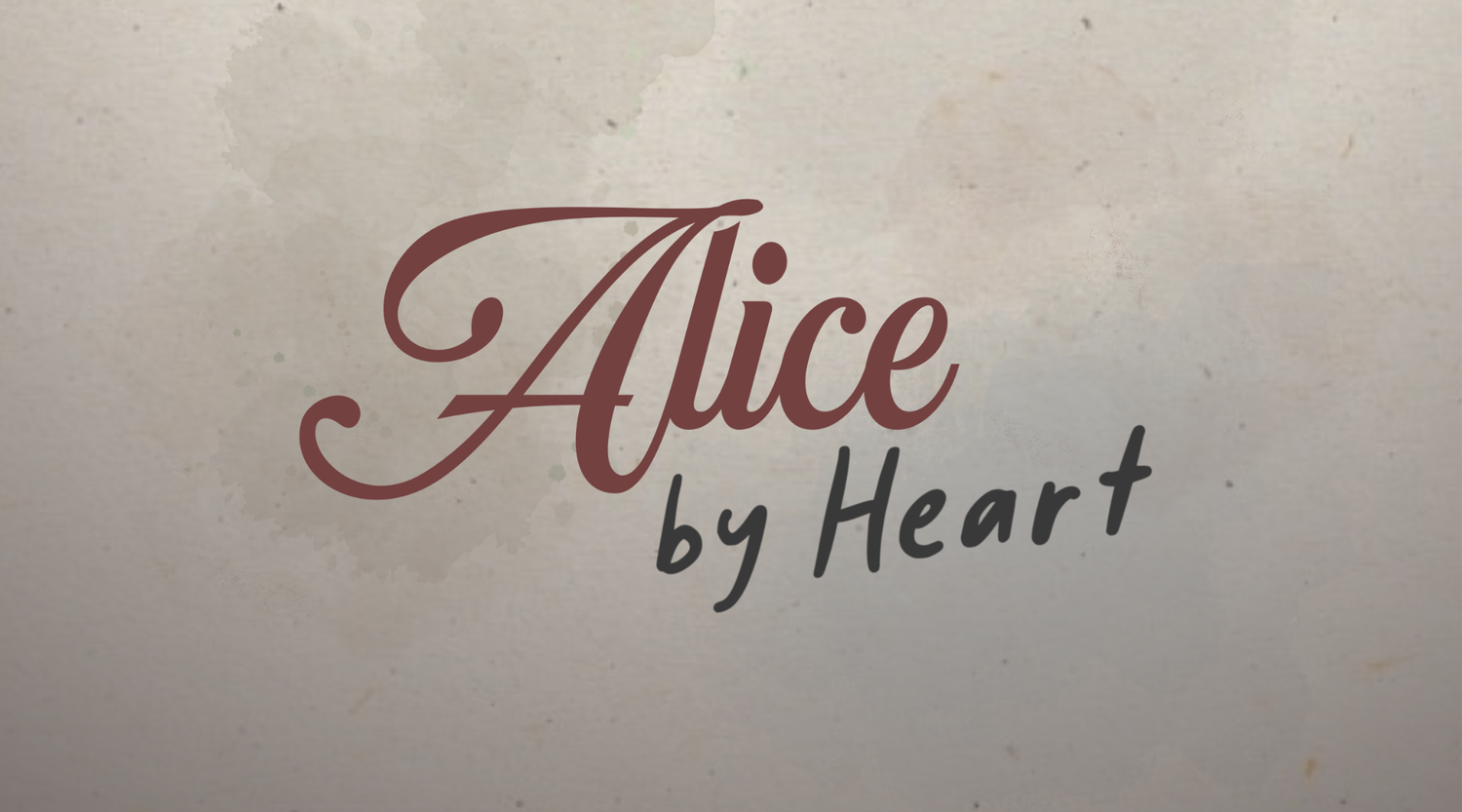 ALICE BY HEART — Tisch New Theatre