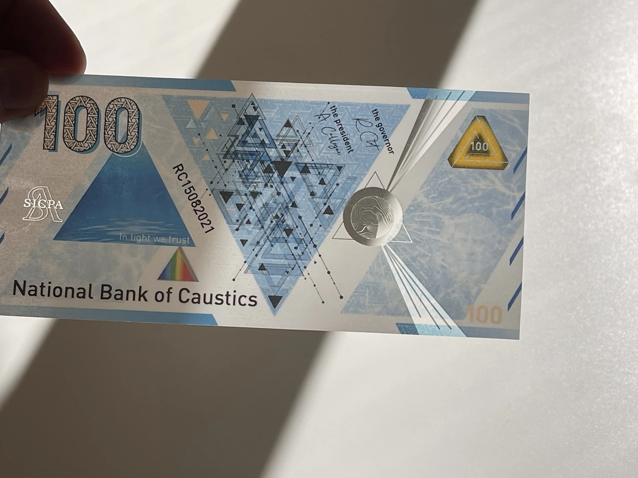 Banknotes with SICPA — RAYFORM