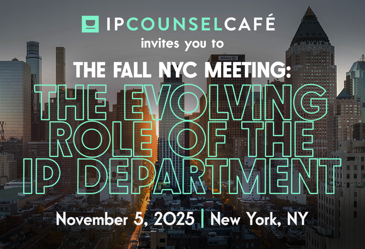 IP Counsel Café - New York City 2025