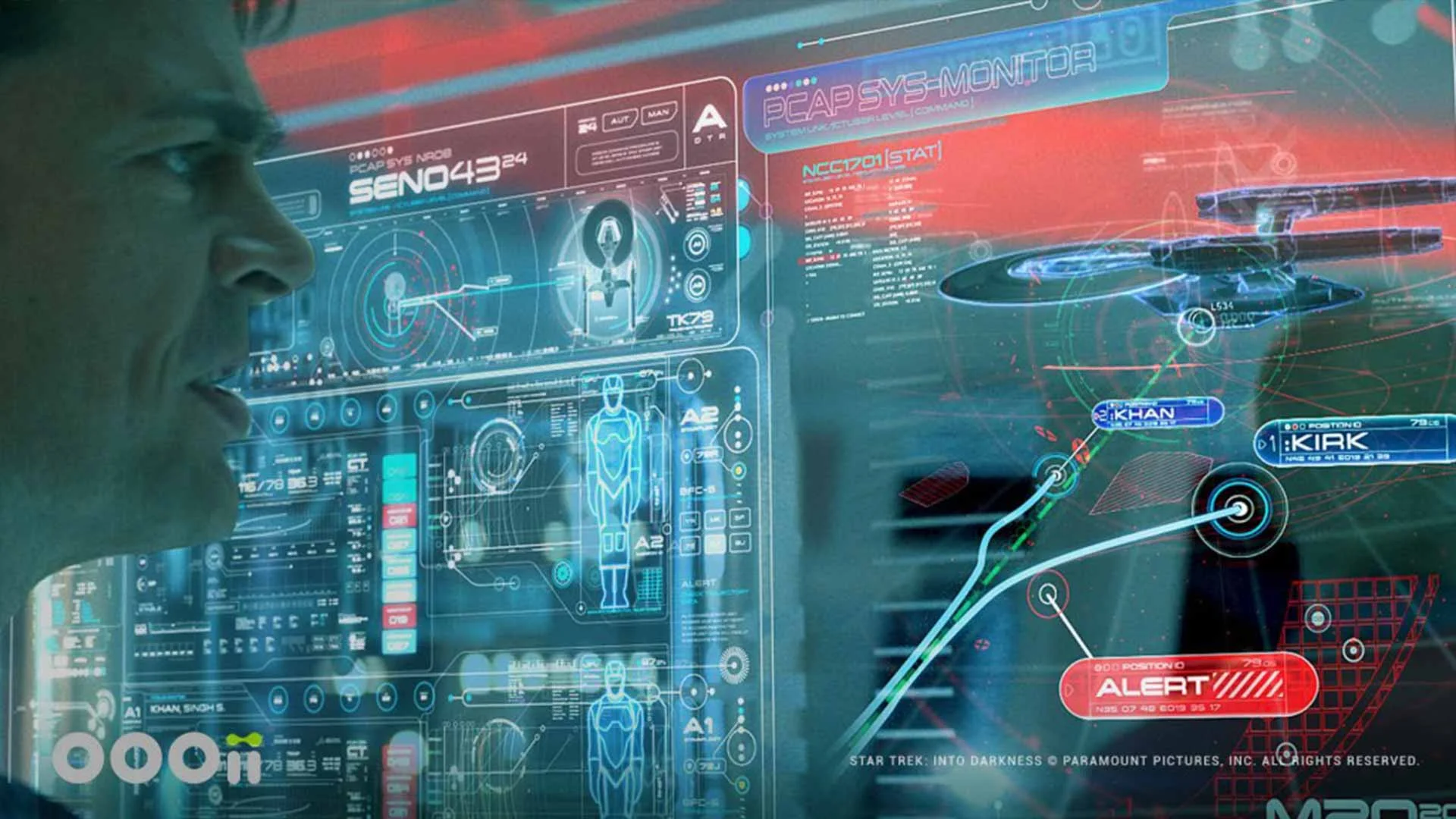 Star Trek 2: Holographic Glass UI — Rudy Vessup Interactive Designer ...