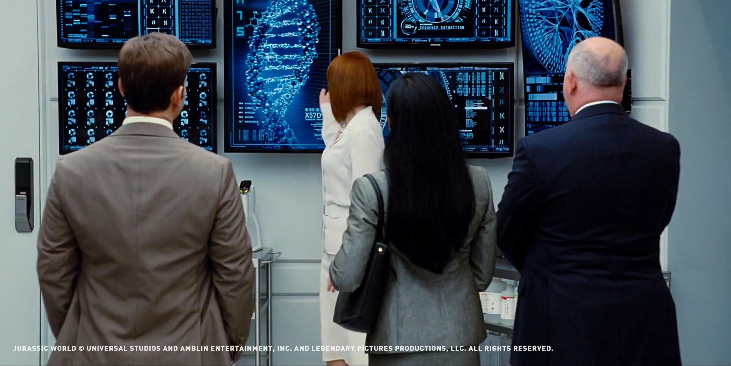 Jurassic World Genetics Lab — Rudy Vessup Interactive Designer / VFX Artist