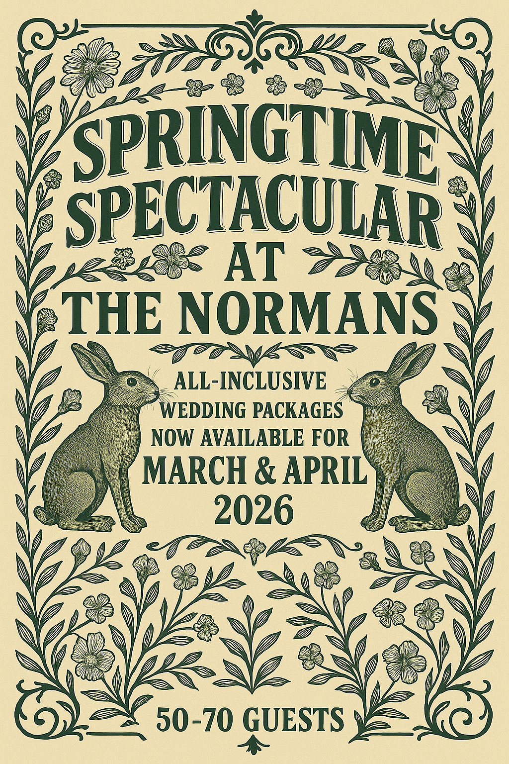 Special offers, all-inclusive packages and twilight weddings — The Normans