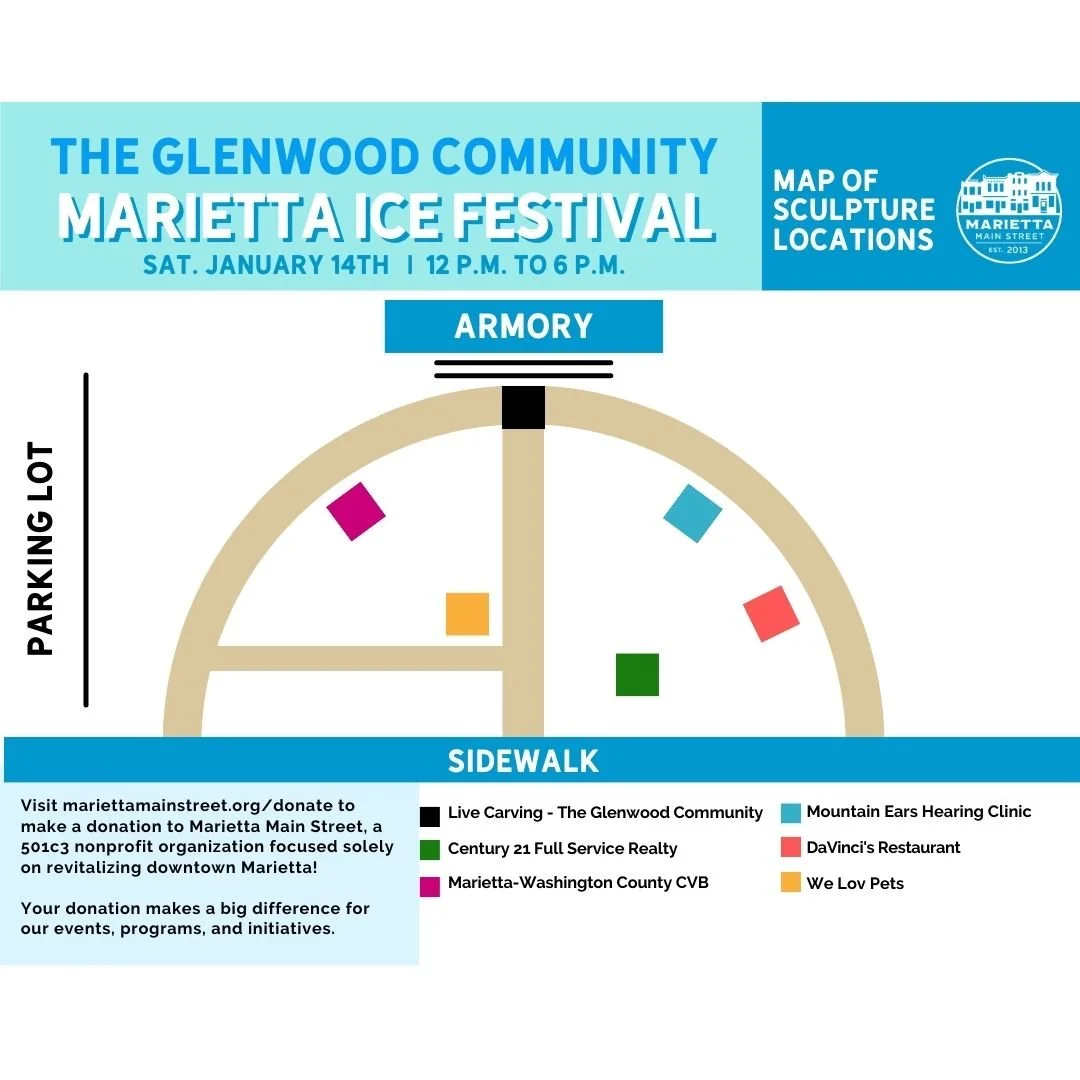 MARIETTA MAIN STREET & THE GLENWOOD COMMUNITY BRING THE ICE festival TO ...