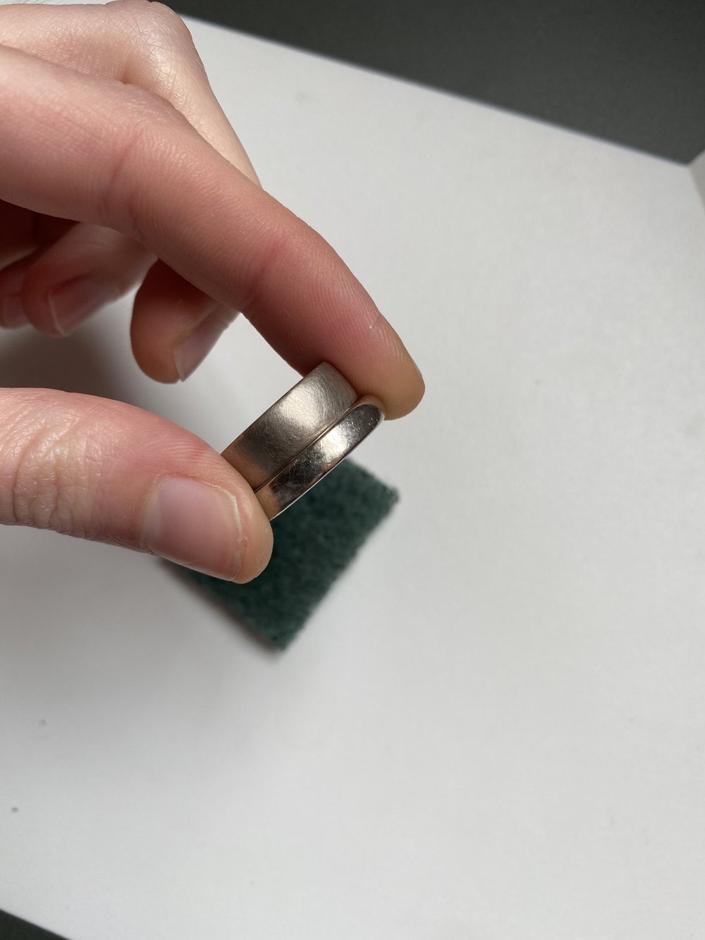 DIY brushed/matte finish — Cecilia Stamp