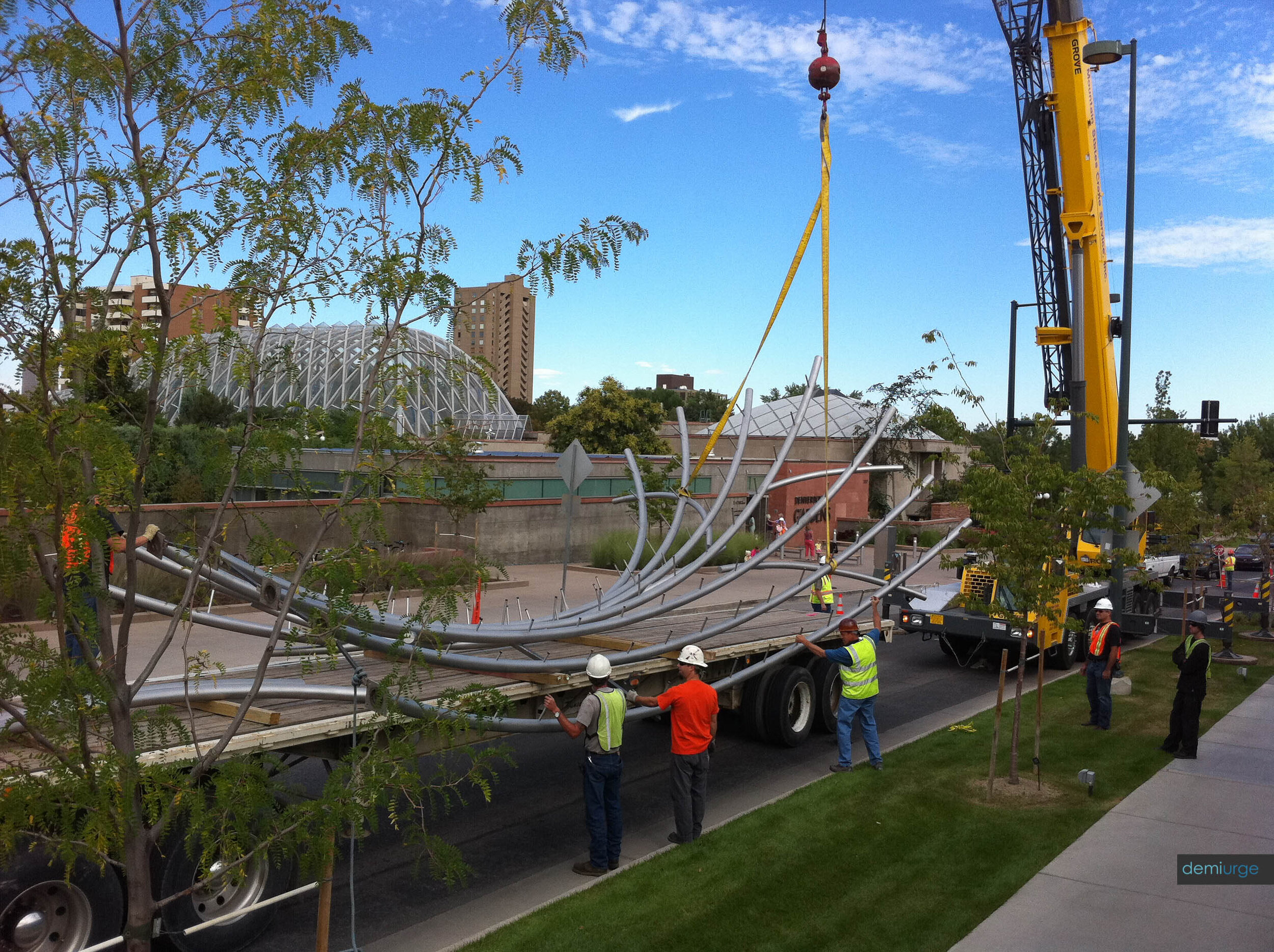 Osman Akan: Albedo at Denver Botanic Gardens - Demiurge LLC