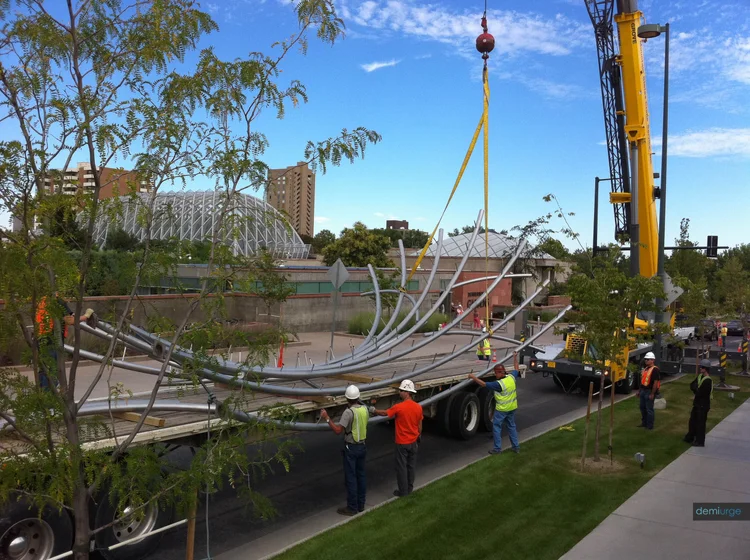 Osman Akan: Albedo at Denver Botanic Gardens - Demiurge LLC