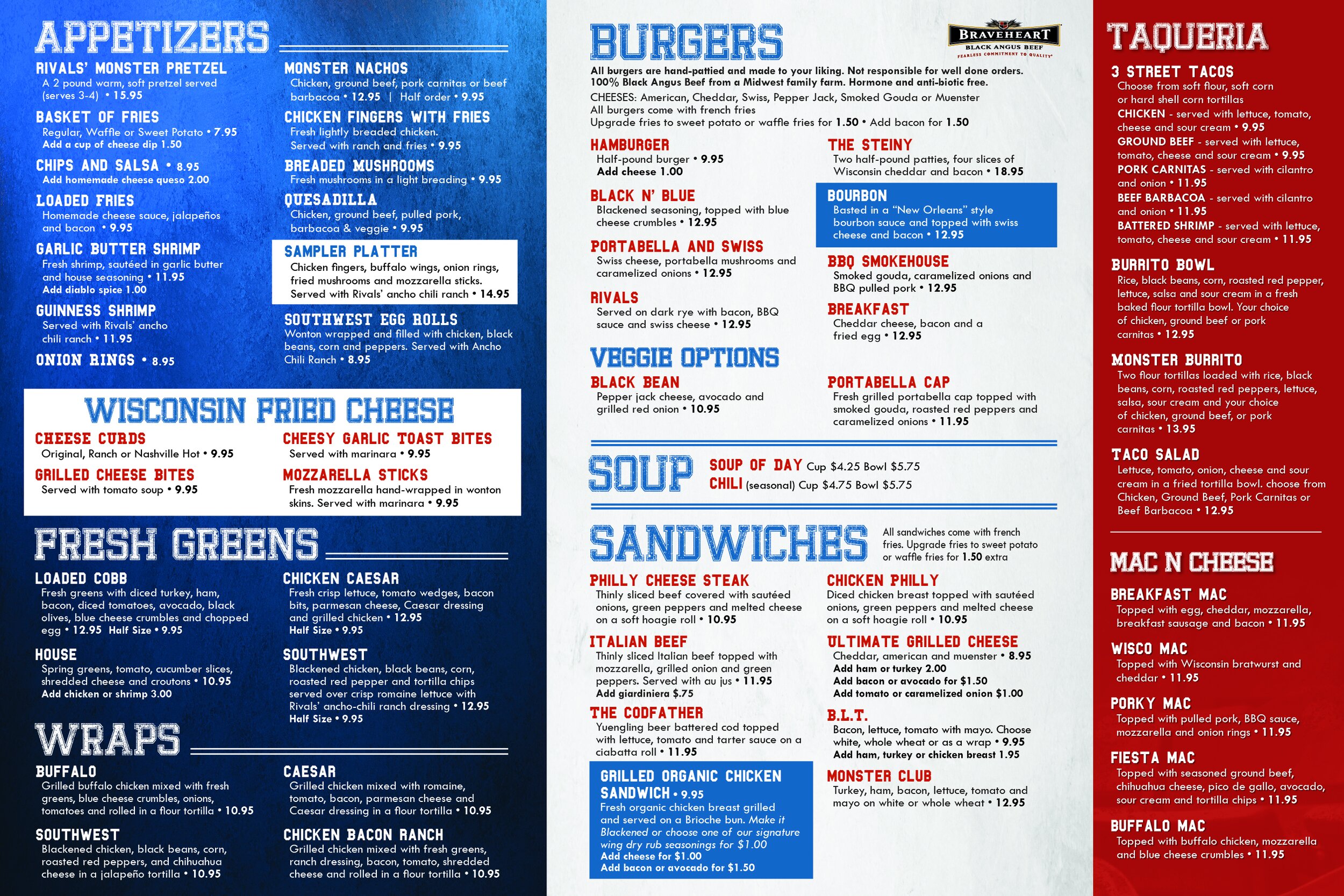 Kenosha's Favorite Sports Bar — Rivals Sports Pub & Grille