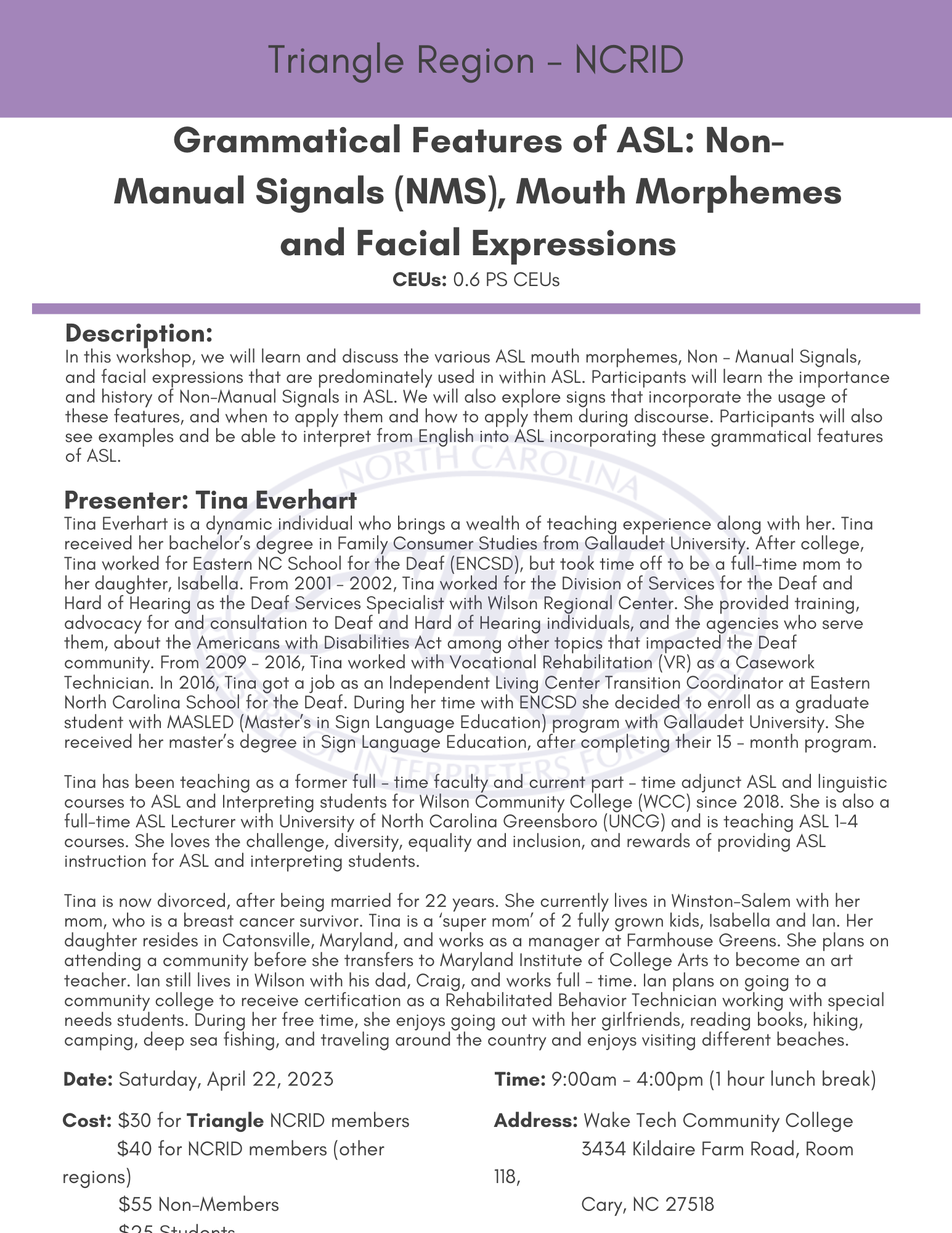 CEU Sponsorship — NCRID