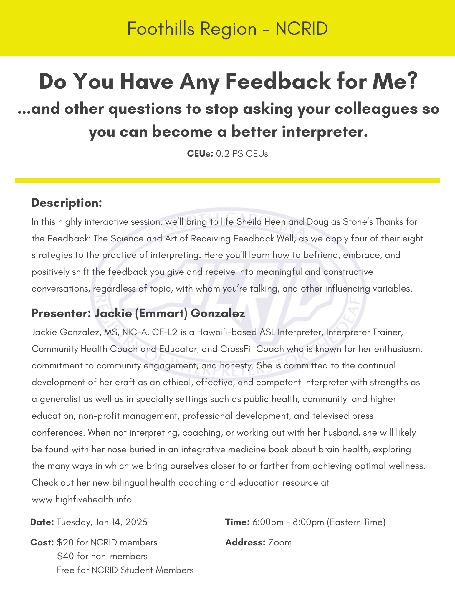 NC Registry of Interpreters for the Deaf - NCRID