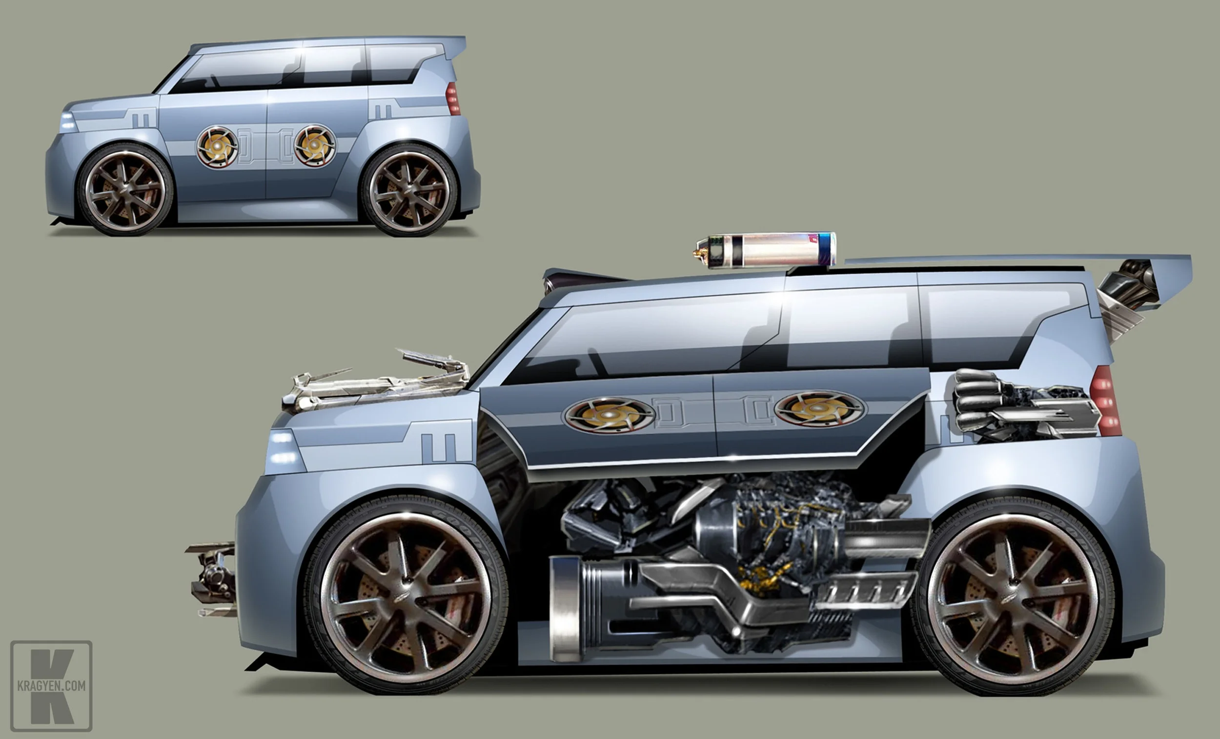 Transformers Stealth Force — Kragyen