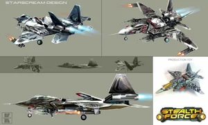 Transformers Stealth Force Development Gallery — Kragyen