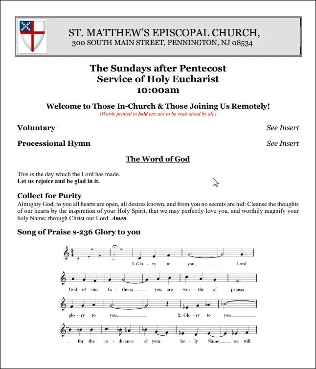 St. Matthew's Episcopal Church