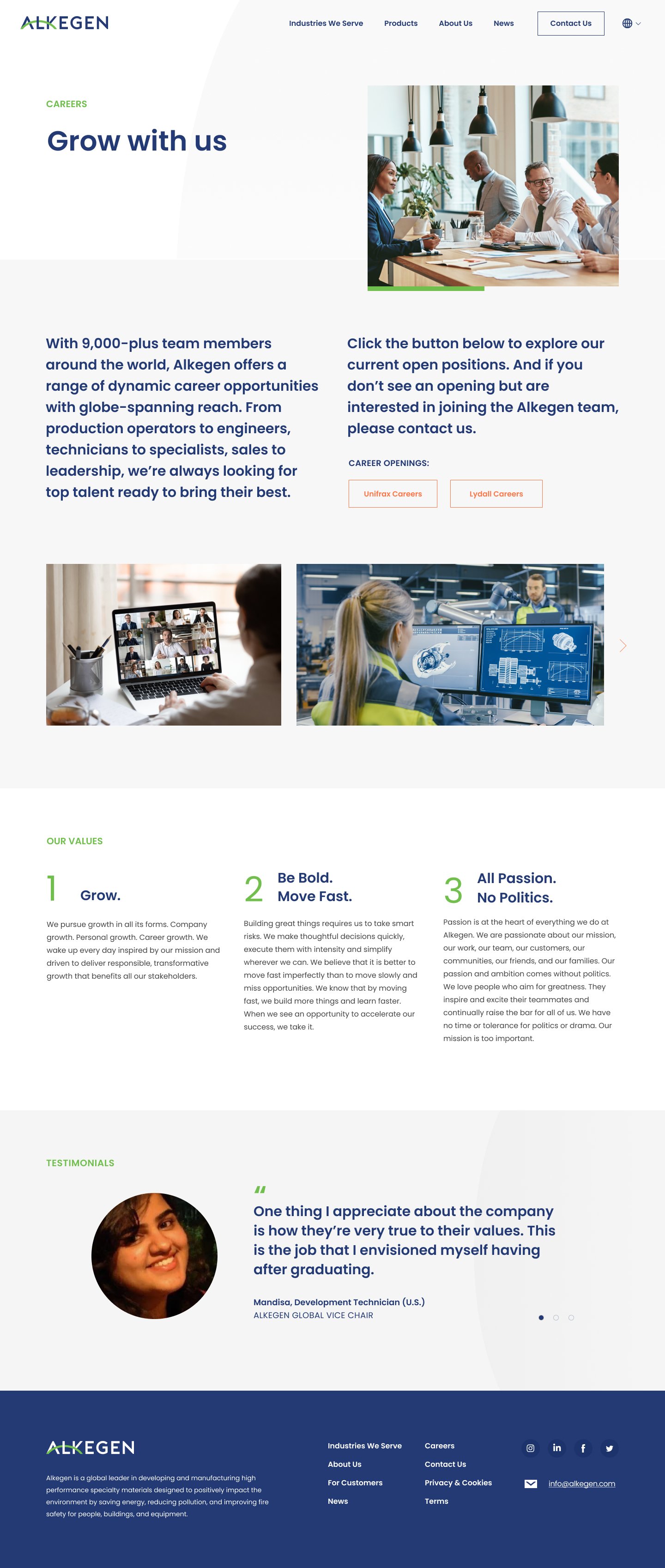 Alkegen Branding & Website — NATE YATES