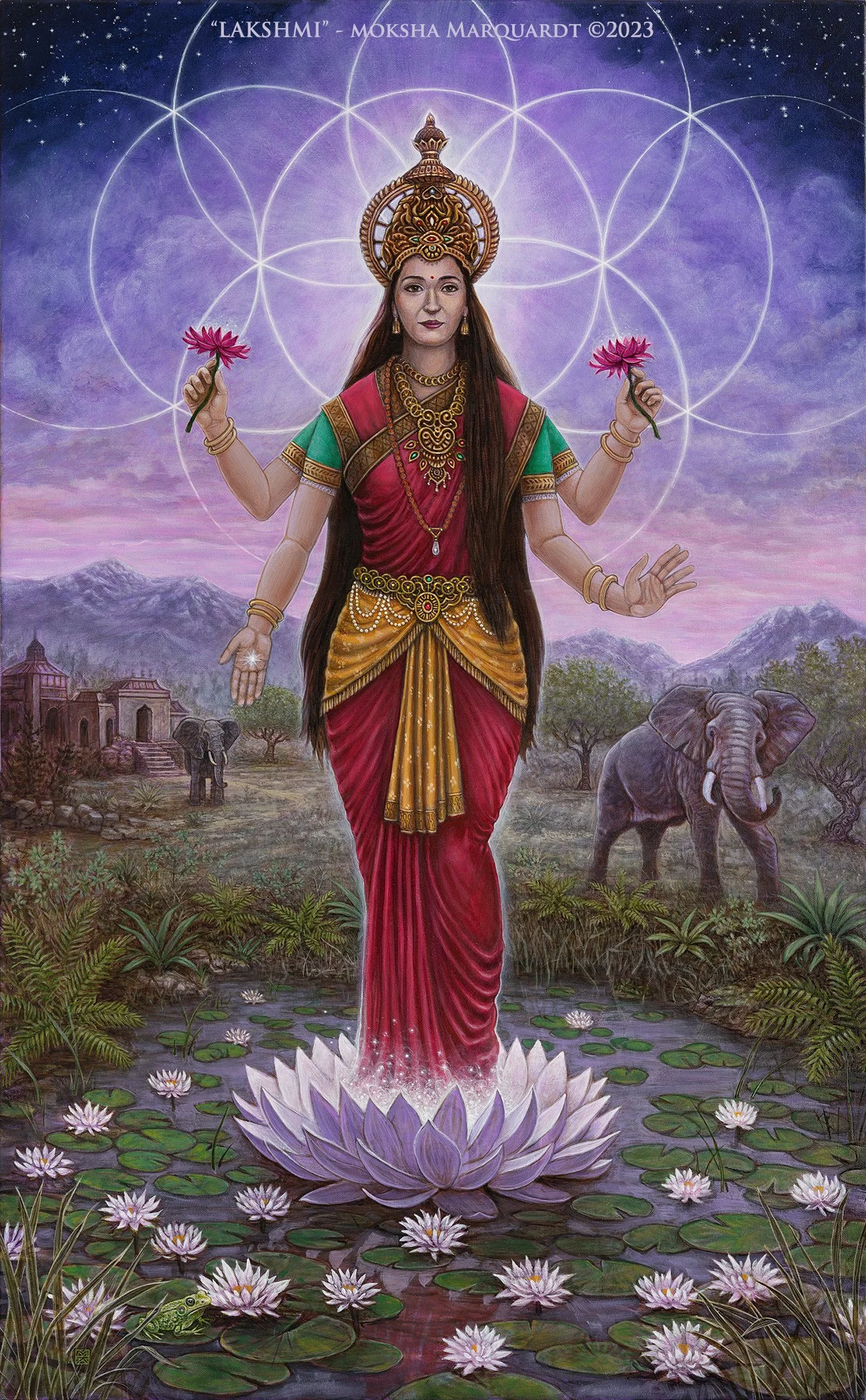 Lakshmi the goddess of wealth and abundance, a journey with mantra ...