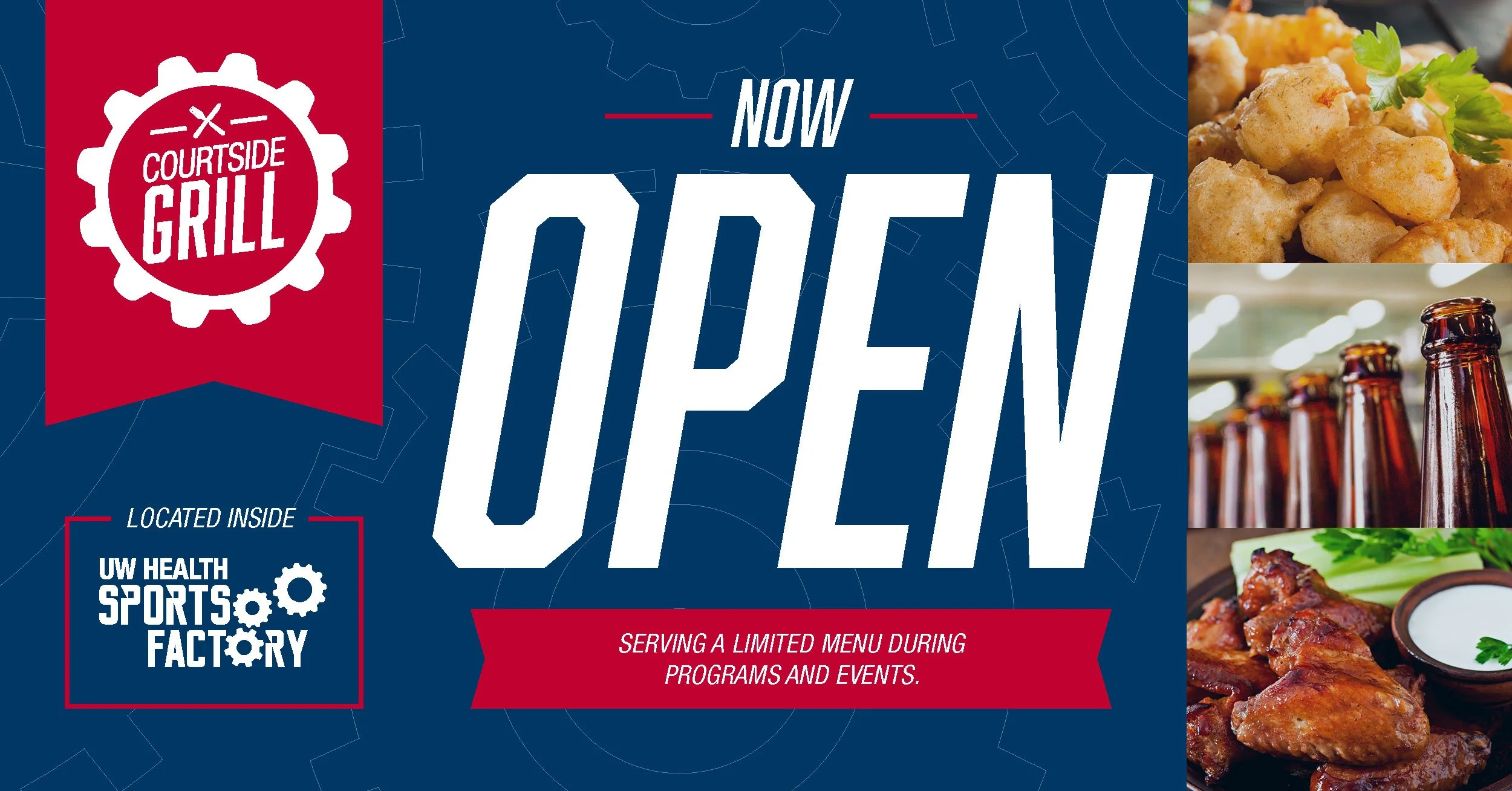 Courtside Grill — UW Health Sports Factory