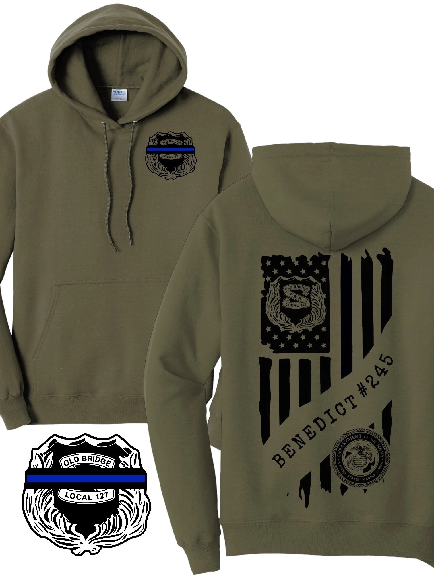 Unisex Shirts — Blue Line Beasts