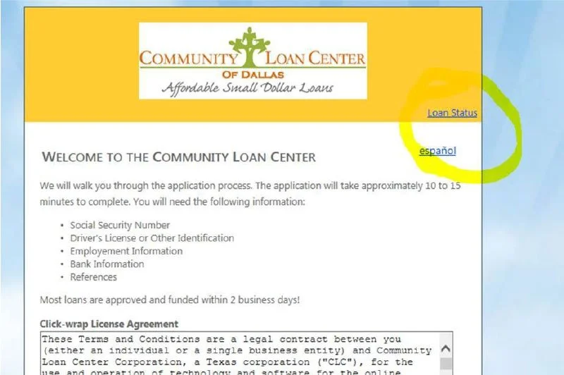 Community Loan Center of Dallas
