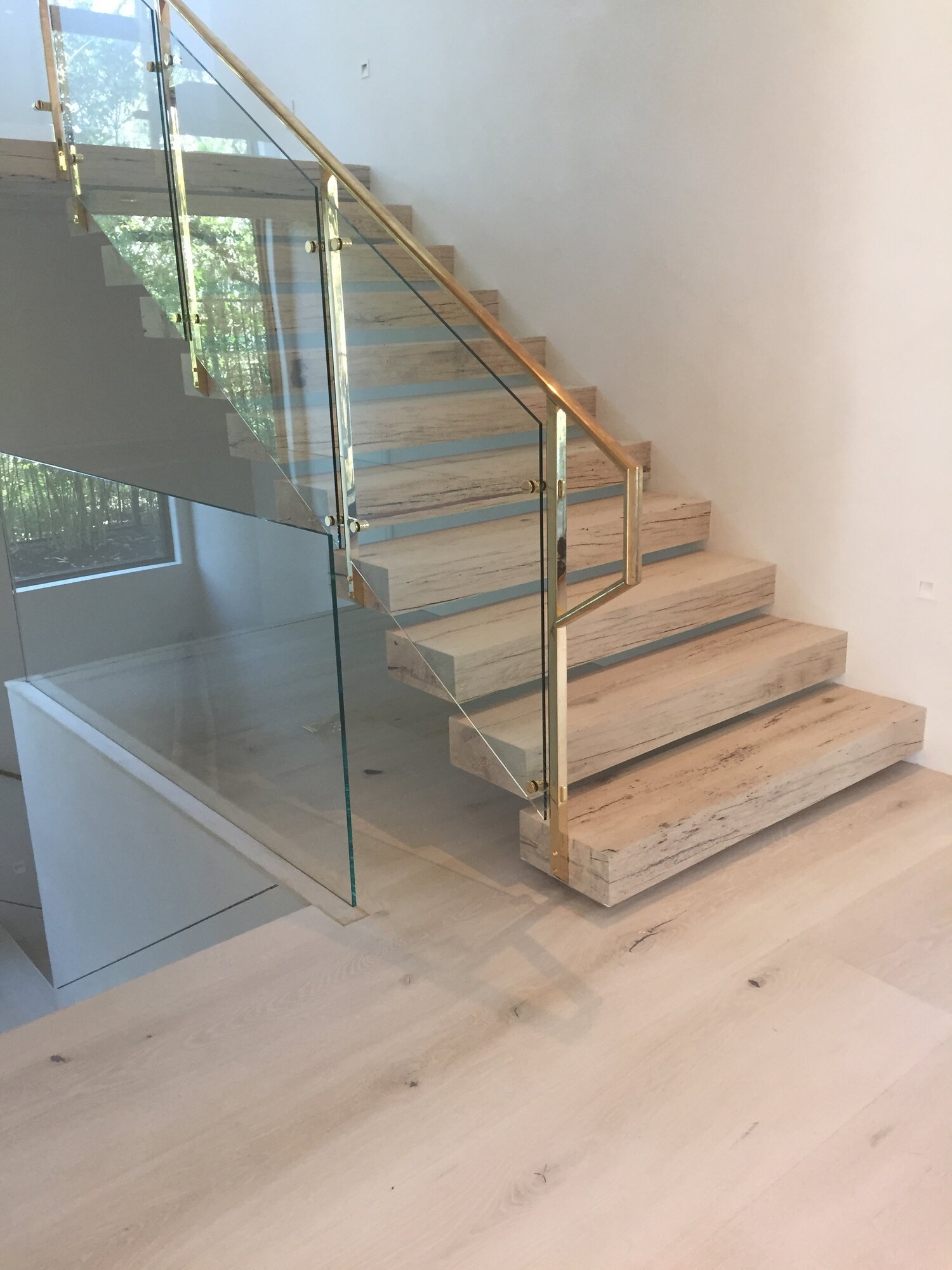 White Oak Stairs — Ace Hardwood