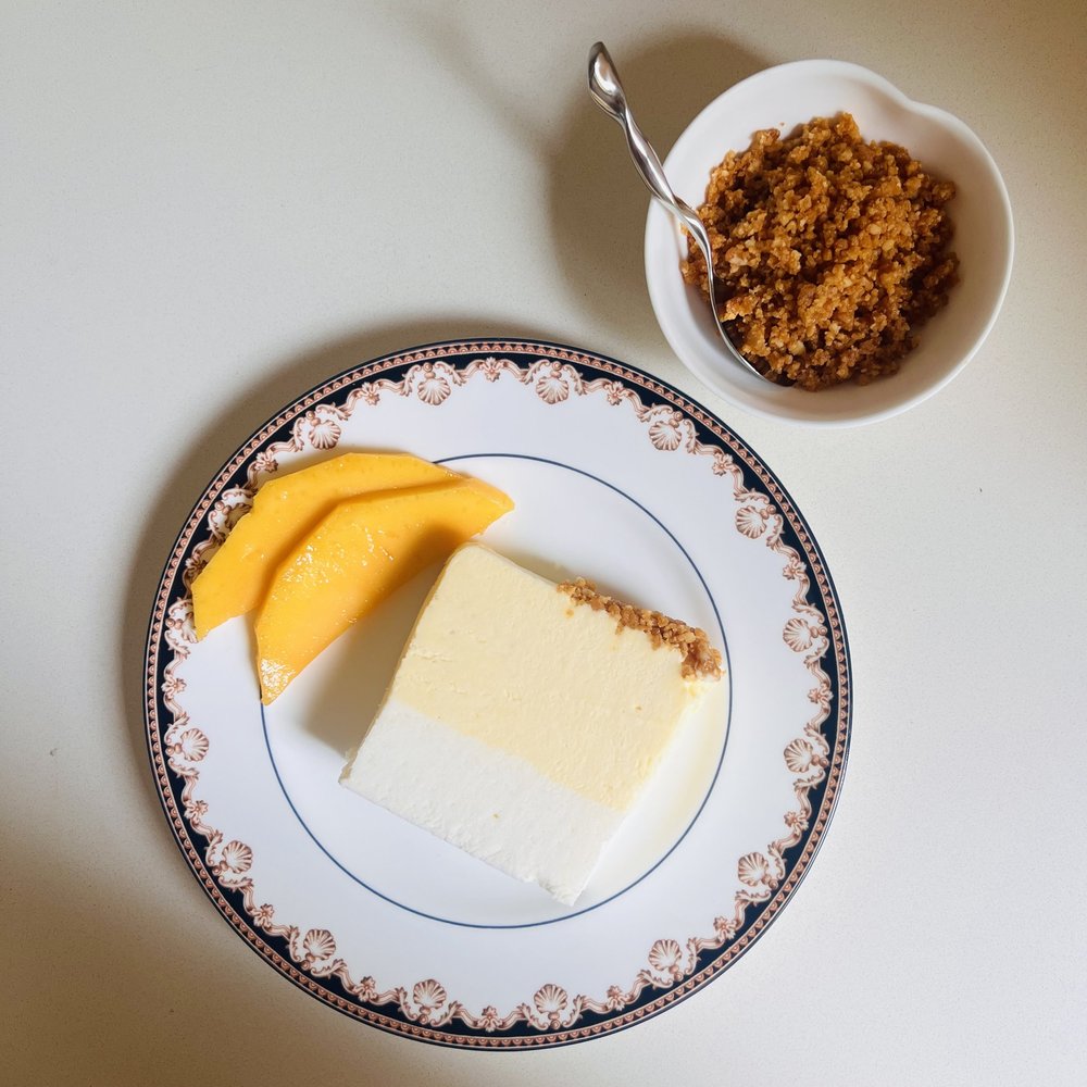 MANGO AND COCONUT SEMI FREDDO — THE COELIAC'S REVENGE