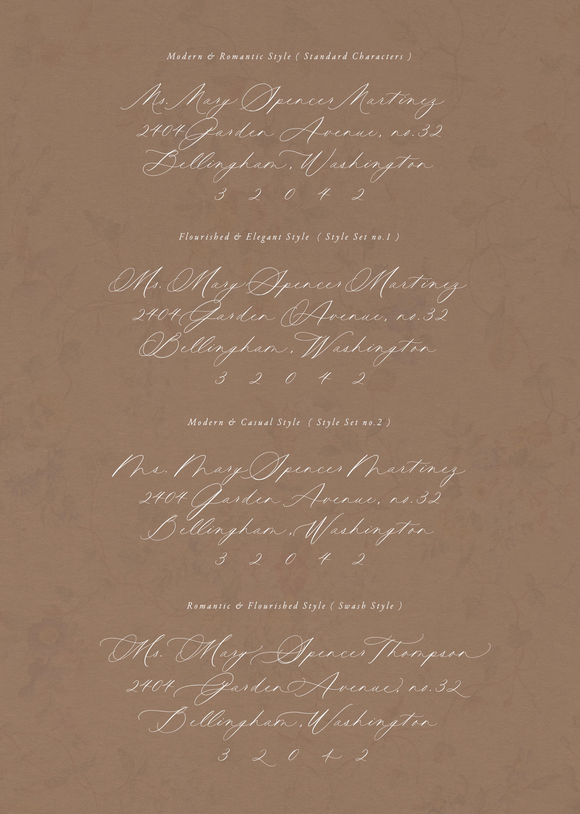 Plume Calligraphy Font — Plume Calligraphy