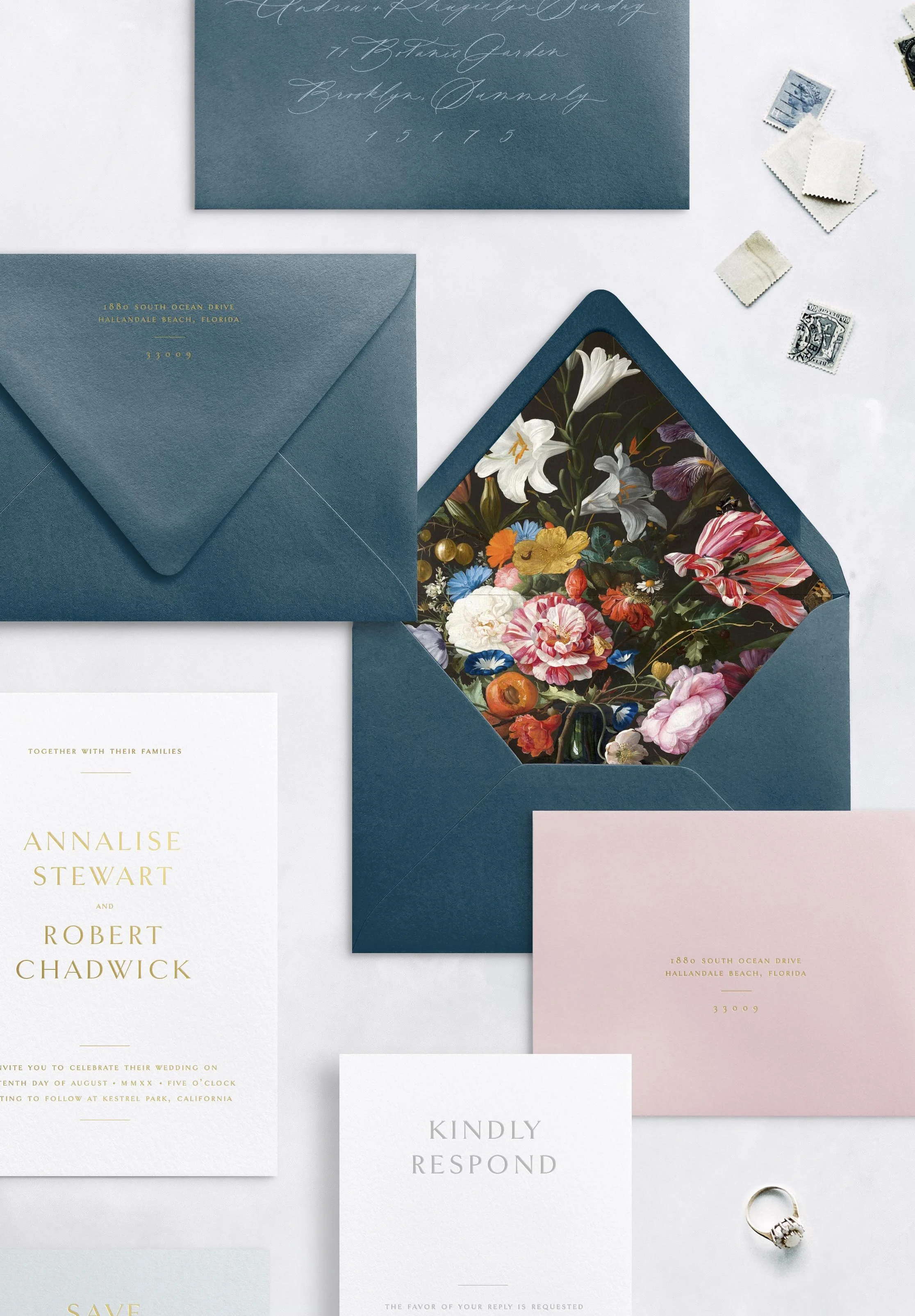 The Stationer's Mockup — Plume Calligraphy