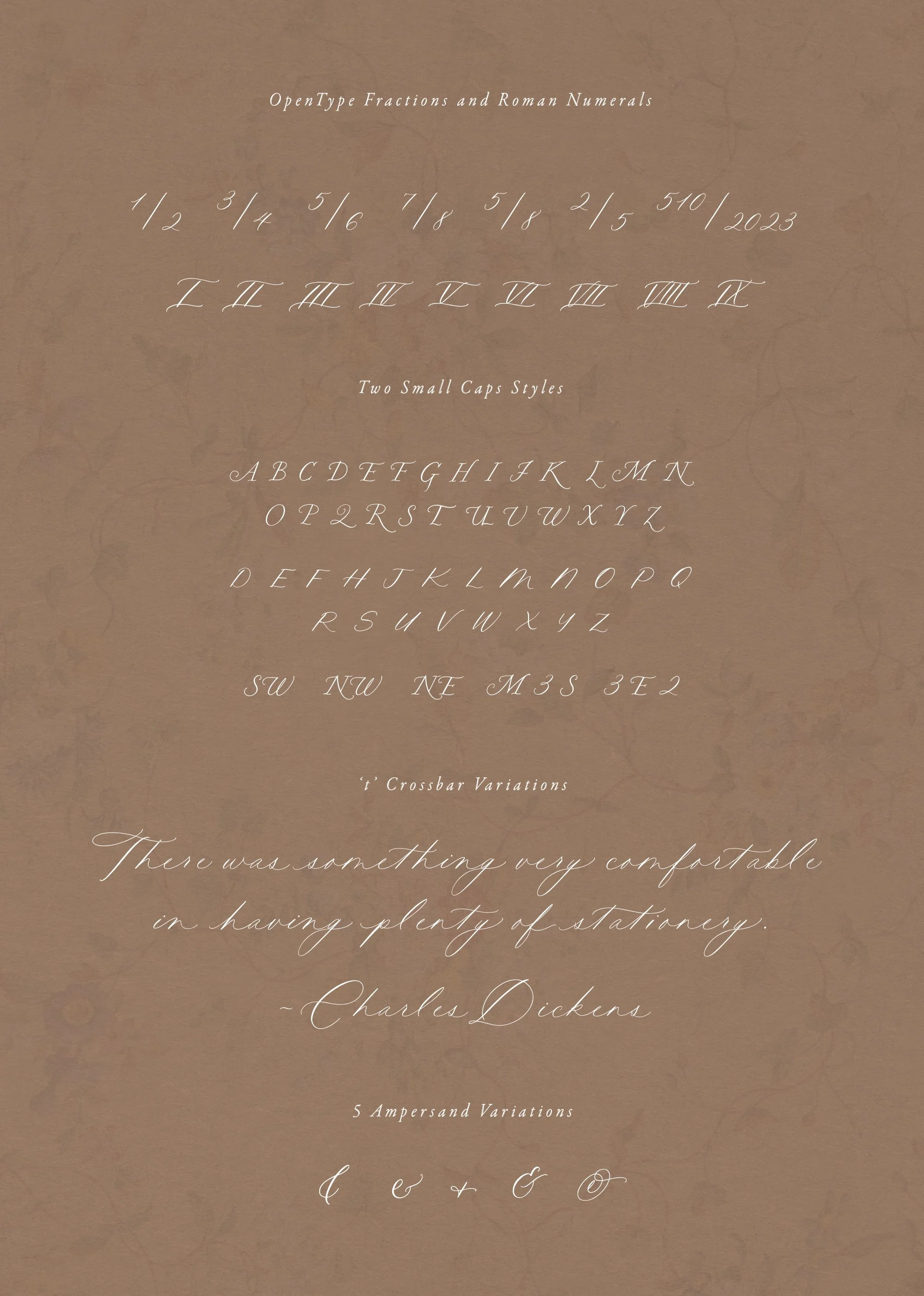 Plume Calligraphy Font — Plume Calligraphy