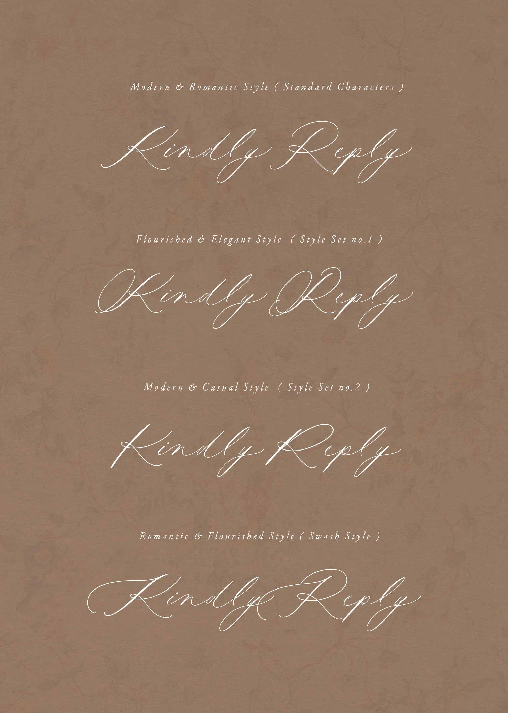 Plume Calligraphy Font — Plume Calligraphy