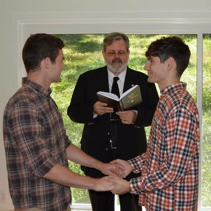WEDDING WISDOM: PJ & THOMAS — MEN'S VOWS